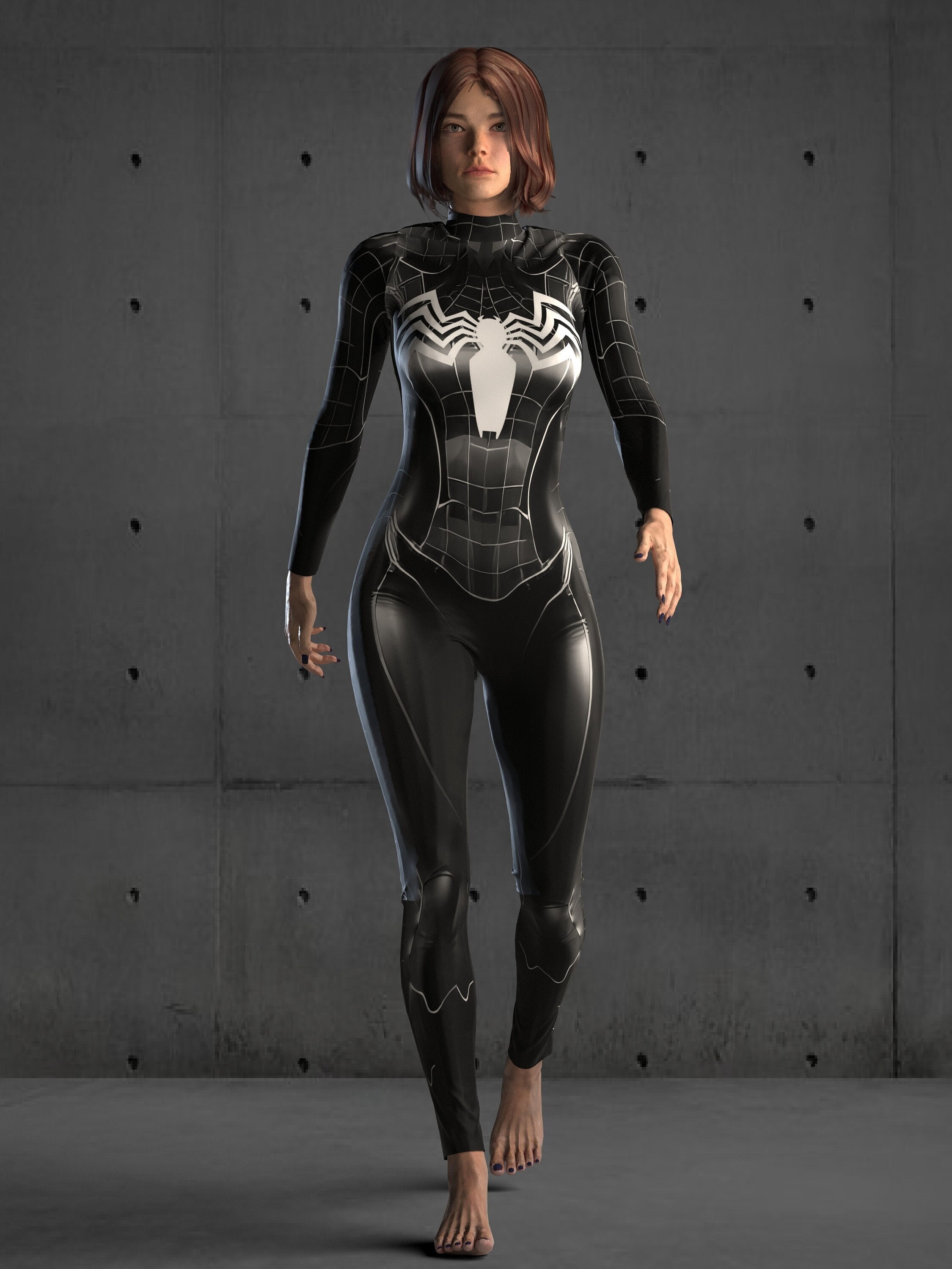 Black Spider Woman Costume