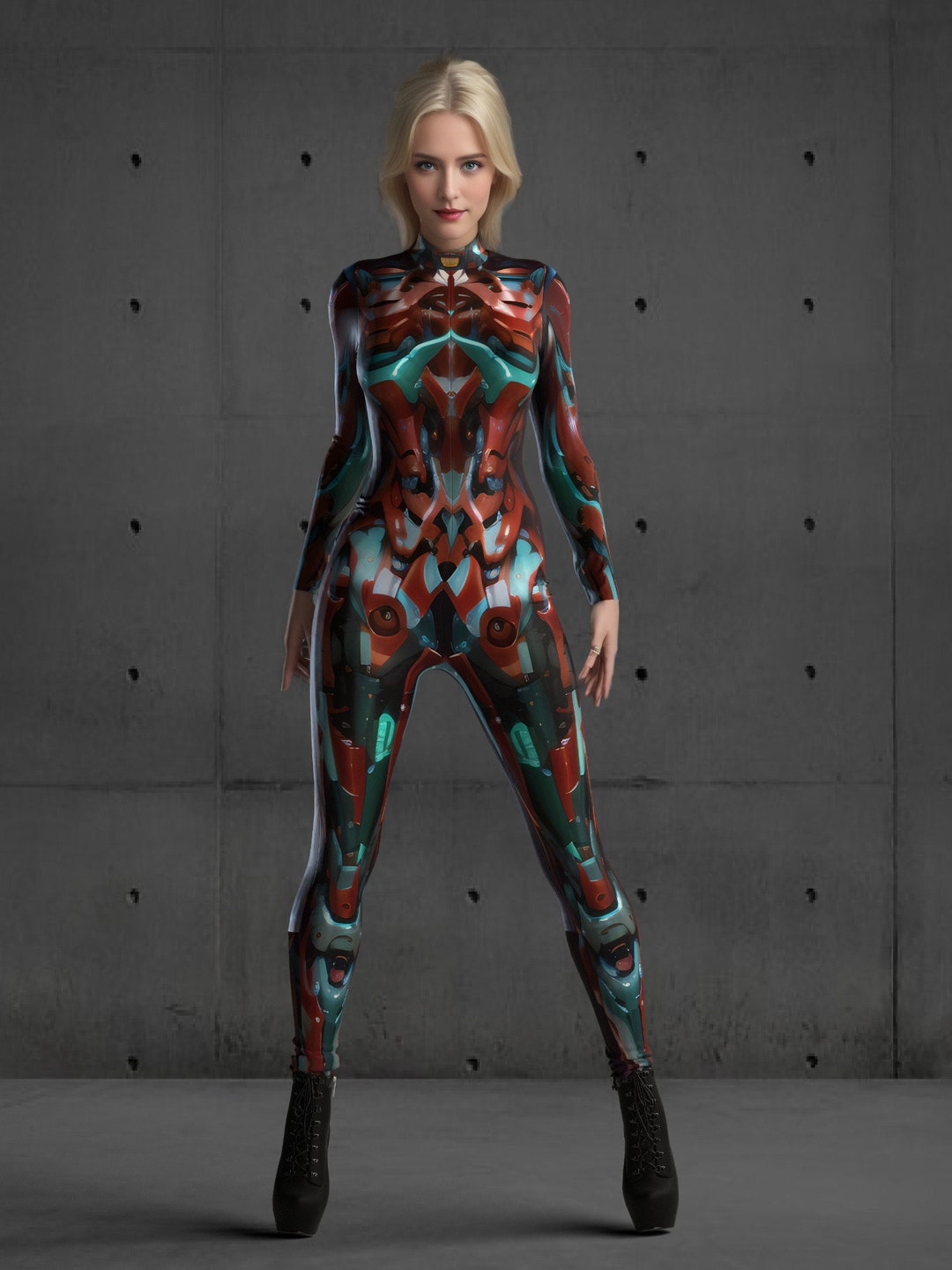 Cyber Armor Costume Women(custom Fit Available), Armor Clothing ...