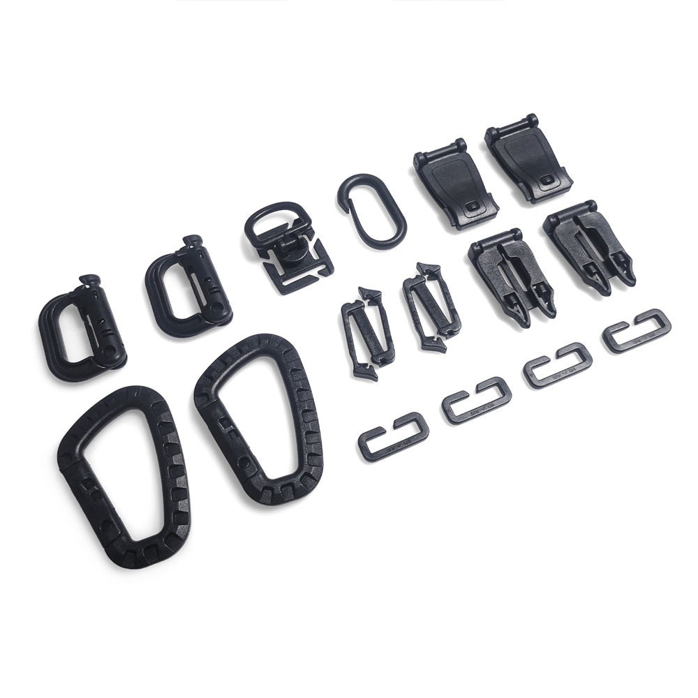 Buckle Set, Molle Hook Set, Tactical Hooks, Tactical Buckles, Utility ...