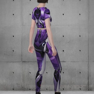 Cyberpunk Style Costume, Cyberpunk Top, Cyberpunk Legging, Custom Fit ...