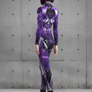 Alien Costume, Cyberpunk Custom Fit Available, Rave Outfit, Women ...