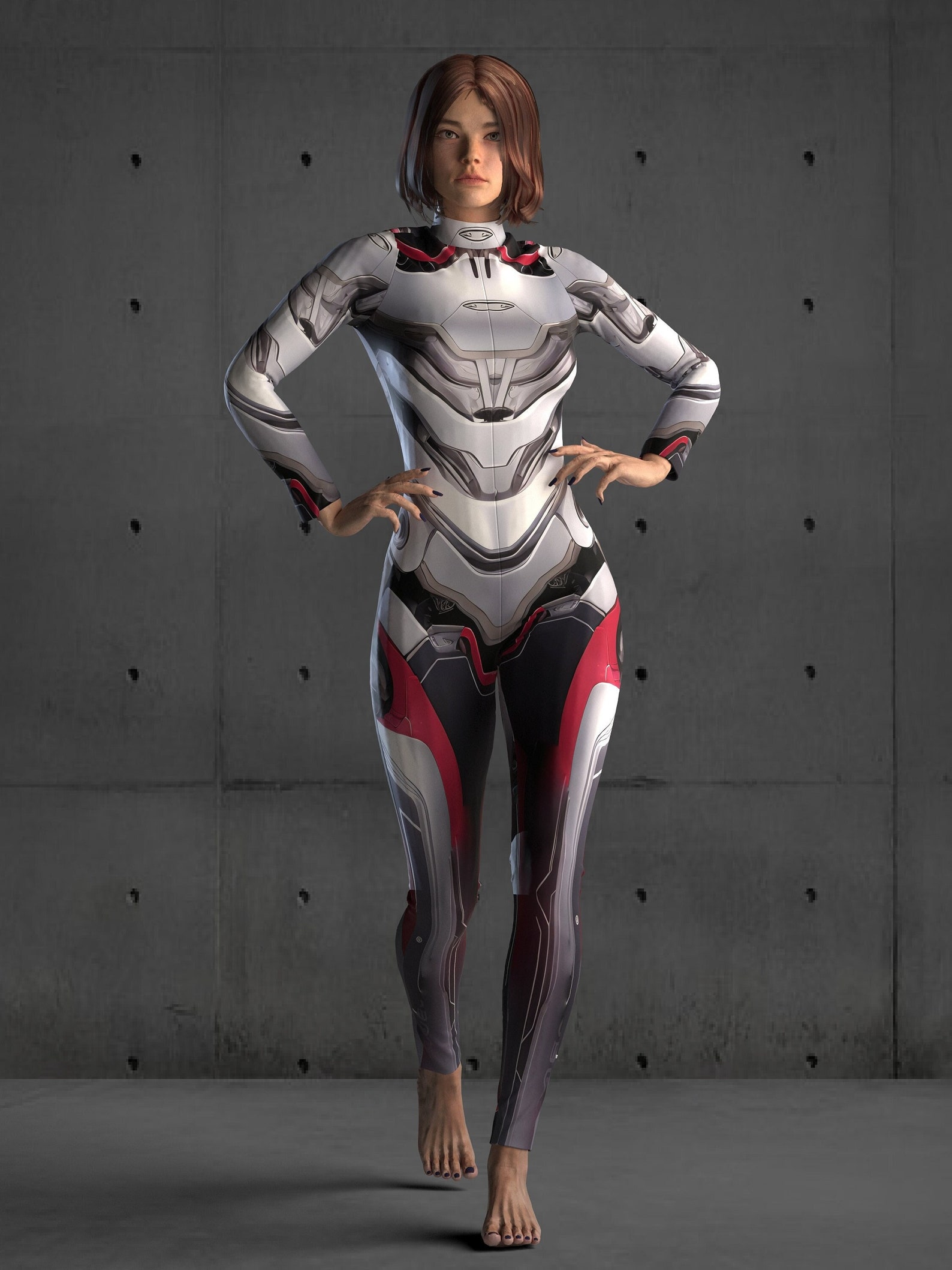 Silver Cyber Costume, Futuristic Festival Bodysuit, Rave Outfit - Etsy