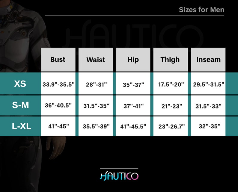HAUTICO Cyborg Performance Costume for Men (customizable), Rave Party ...