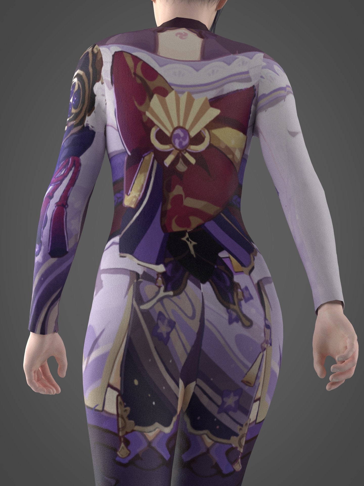 Raiden Shogun Costume custom Fit Available Cosplay - Etsy