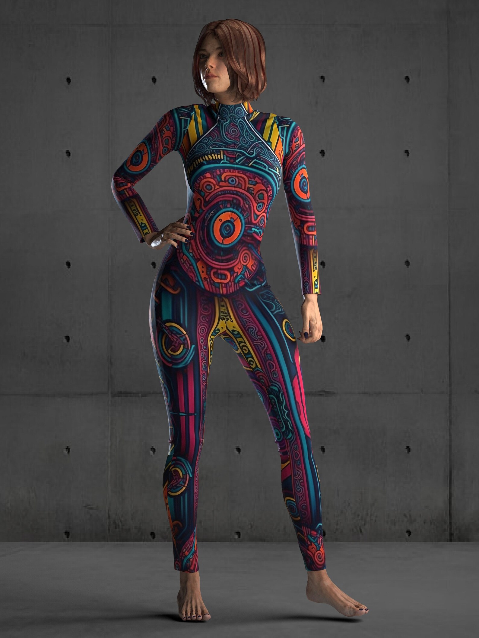 Pride Theme Costume custom Fit Available Rainbow Pattern - Etsy