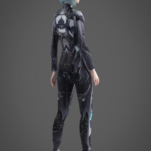 Cyborg Costume (custom Fit Available), Cyberpunk Clothing, Rave ...