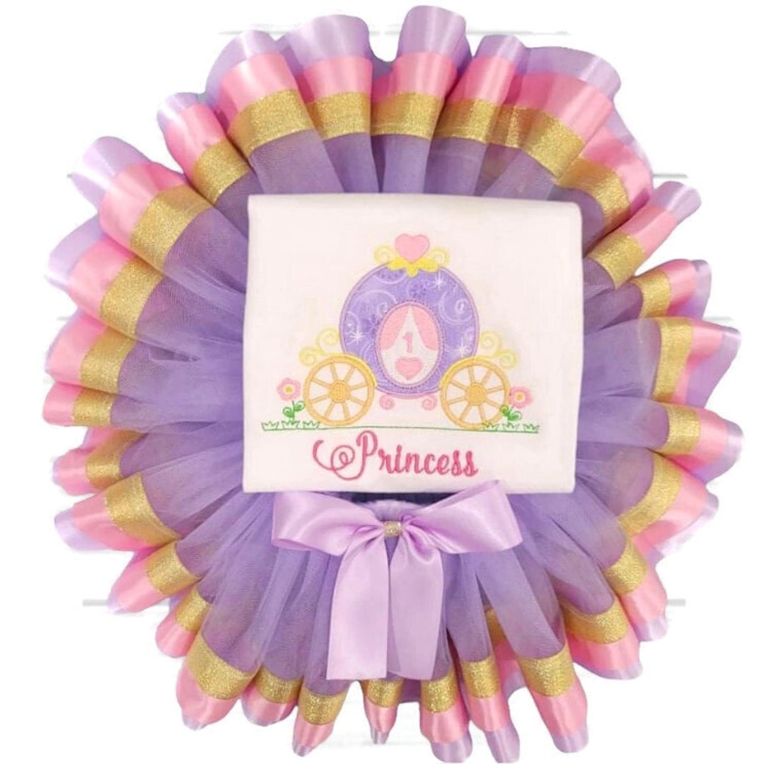 Princess Carriage / Personalized 1st Birthday Outfit / Custom Birthday ...