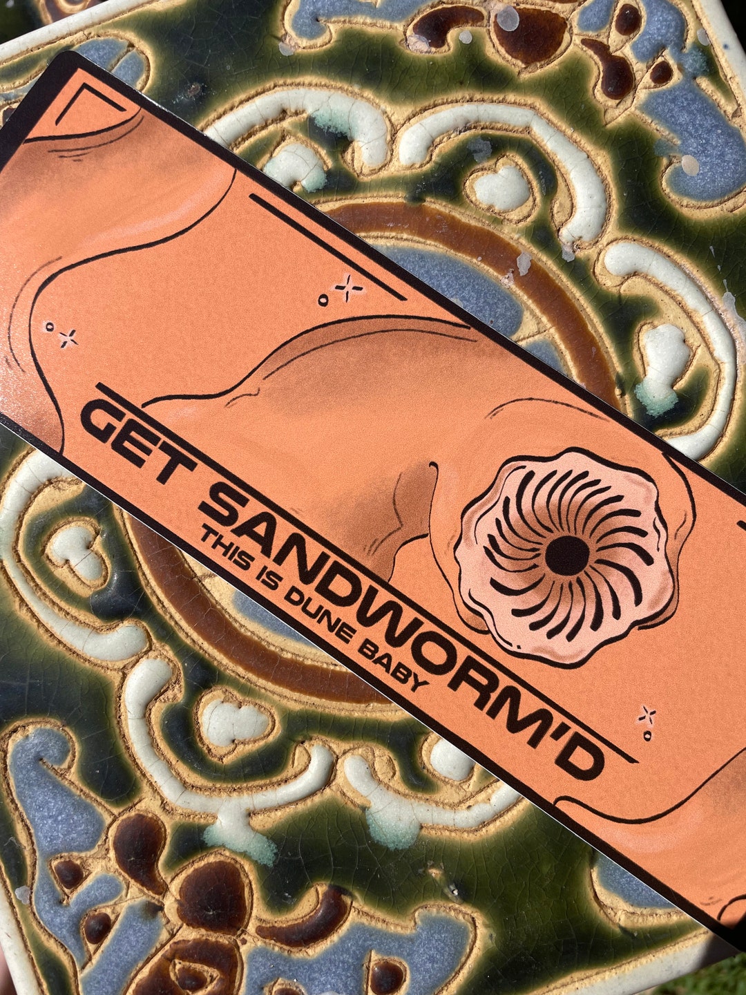 Get Sandworm’d | Dune Car Sticker - Etsy