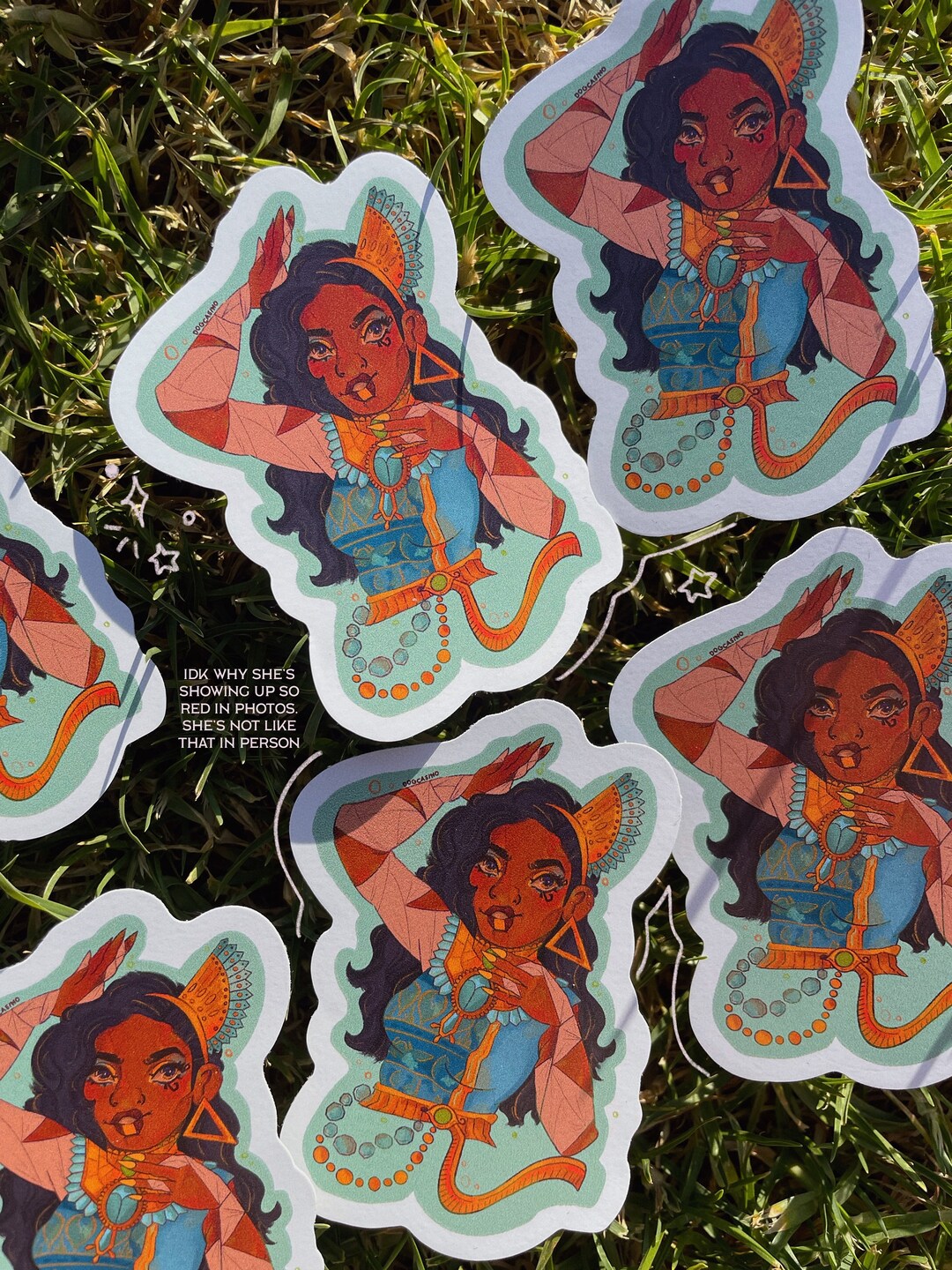 Cleo Nile Monster School Sticker - Etsy