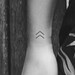Chevron Temporary Tattoo / Arrow Tattoo / Temp Tattoo / Arrows Tattoo ...