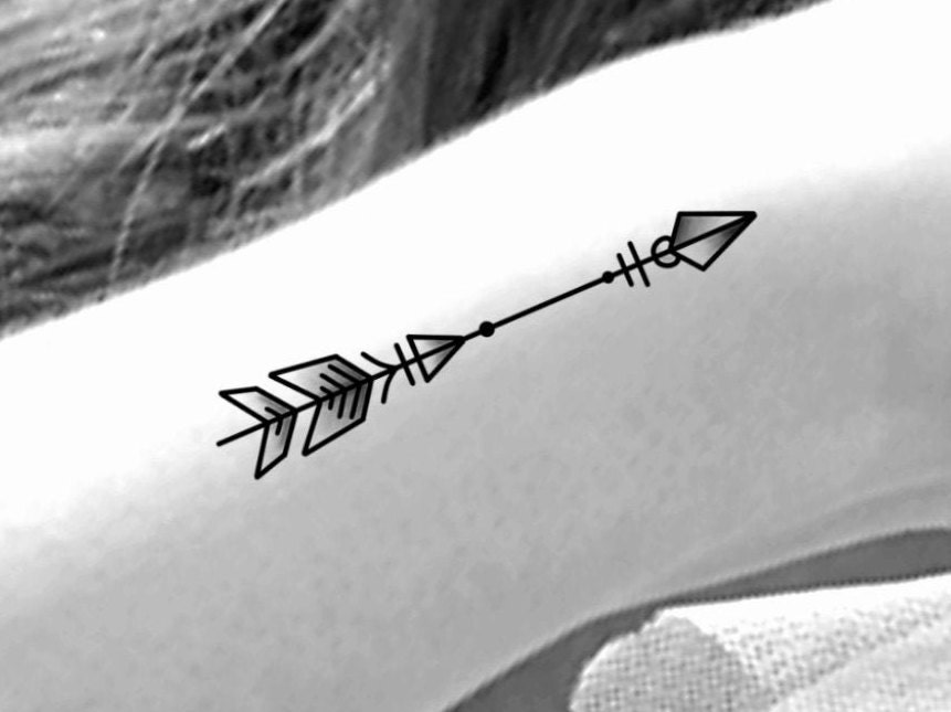 Pretty Arrow Tattoo