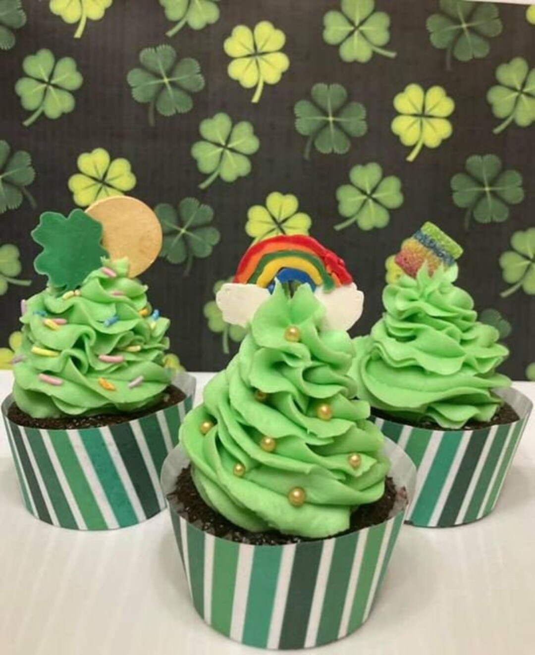 St. Patricks Day Cupcakes (no Shipping. Only Available for Local Pickup ...
