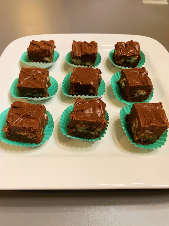 Rocky Road Fudge local Pickup/delivery Only no Shipping. | Etsy