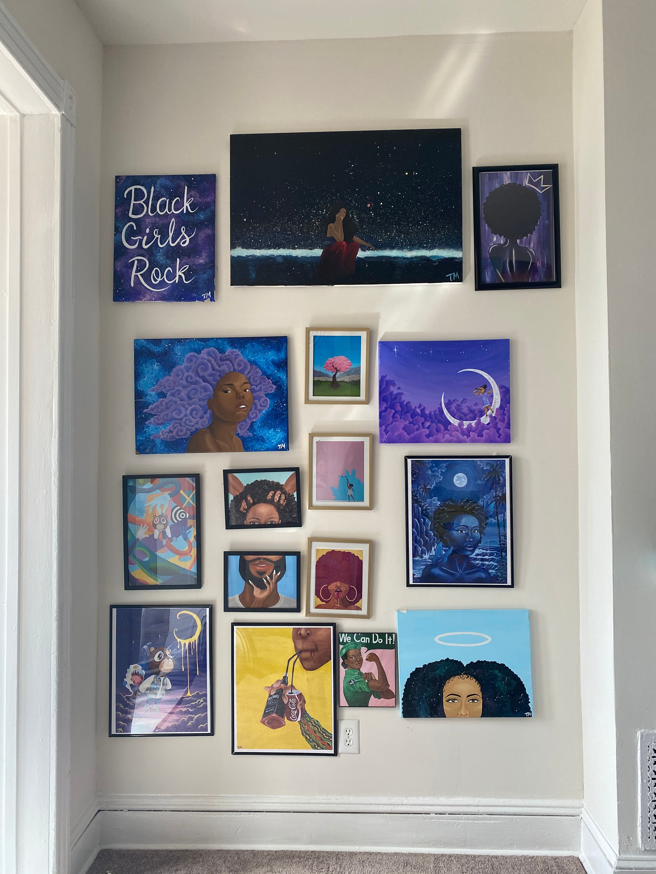 Girls Room Art - Etsy