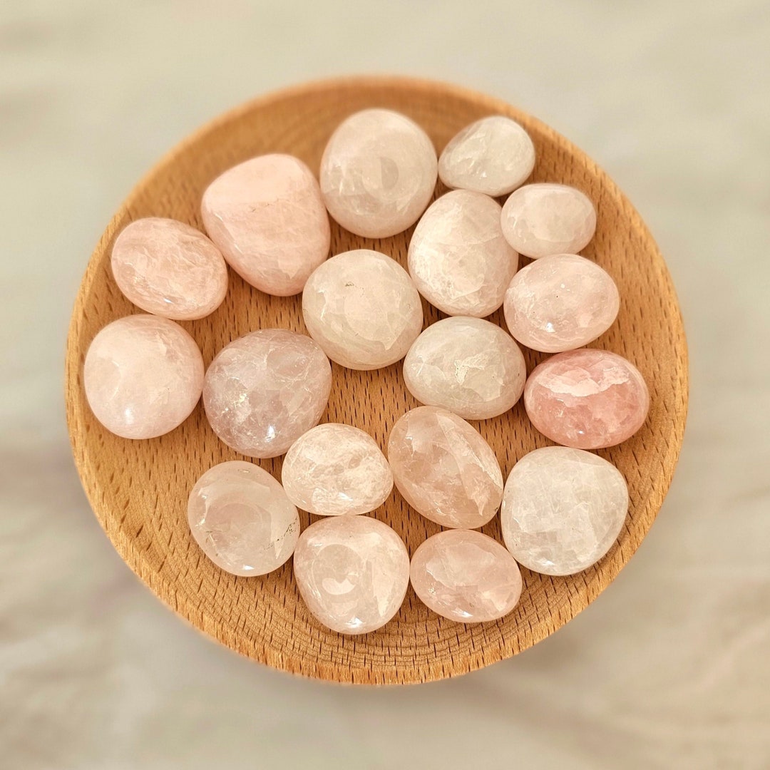 Rose Quartz Raw Stone Natural Stone Minerals - Etsy