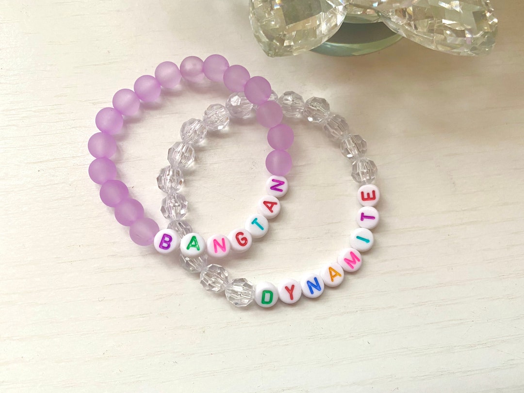 BTS Dynamite Bracelets - Etsy