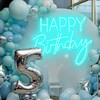 Neon Happy Birthday Sign Birthday Party Neon Decoration Custom LED Neon ...