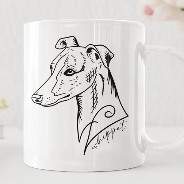 Whippet Mug - Etsy