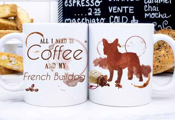 French Bulldog Mug Frenchie Mom Mug Gift for Frenchie Dog - Etsy