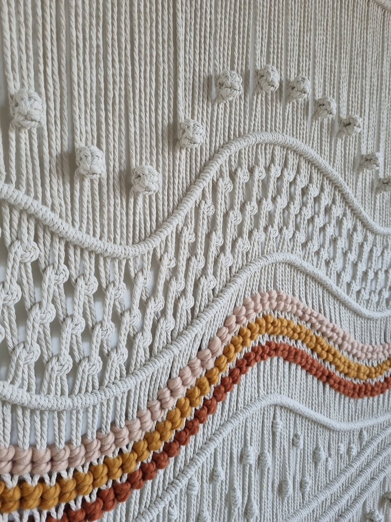 JACINTA : Contemporary Macrame Modern Macrame Macrame Wall - Etsy