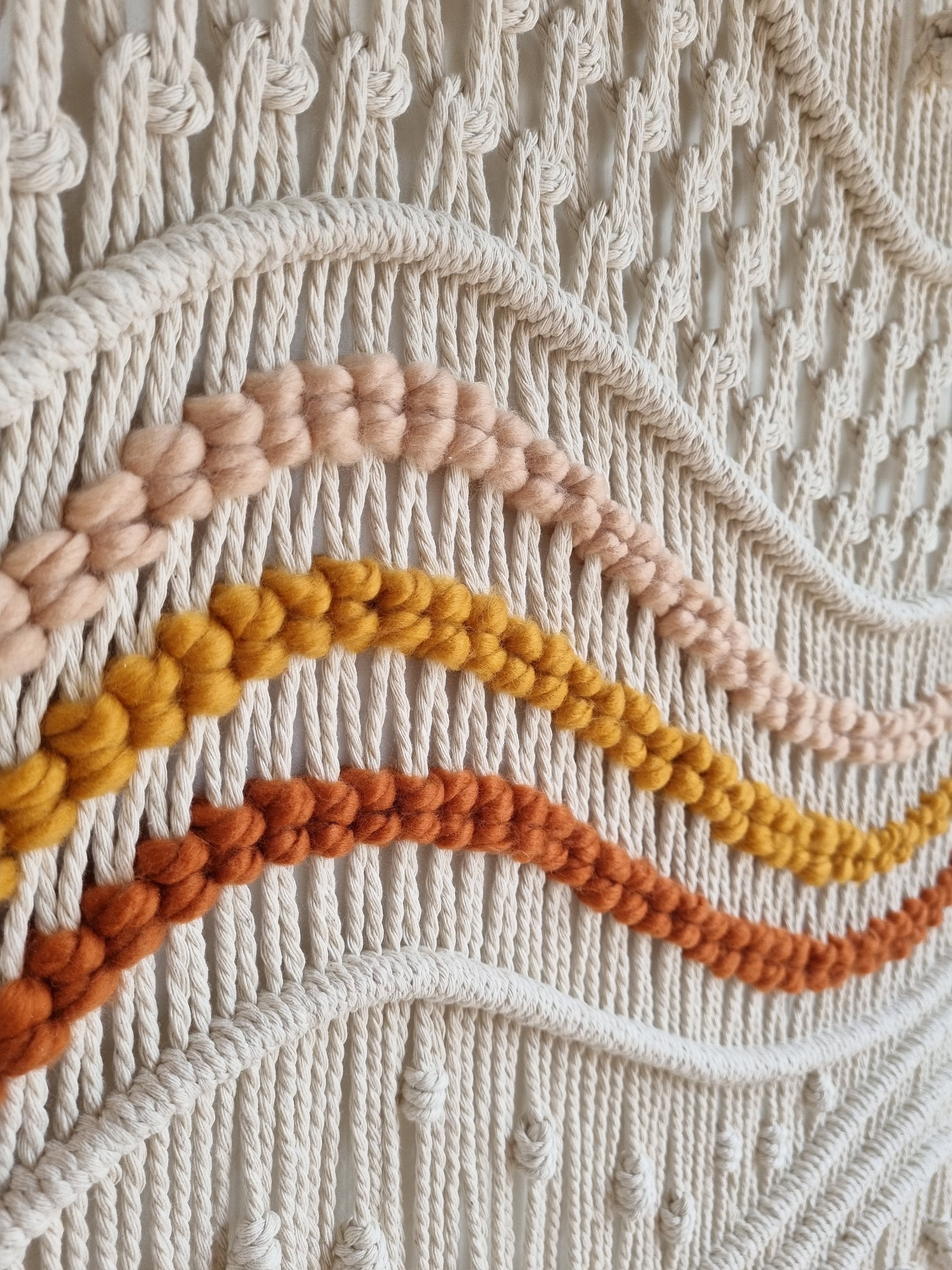 JACINTA : Contemporary Macrame - Modern Macrame - Macrame Wall Hanging ...