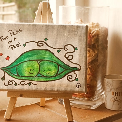 Sterling Silver Two Peas Peas in a Pod Pea Pod Charm Pea - Etsy