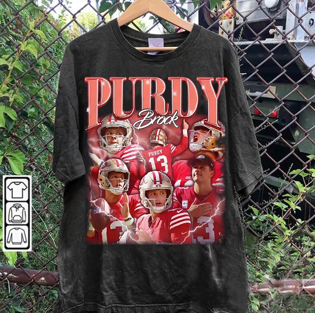 Vintage Brock Purdy Shirt, Football Shirt, Classic 90s Graphic Tee ...