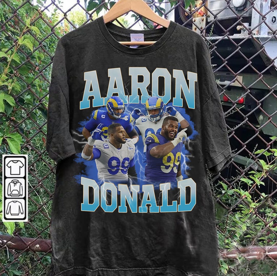 Aaron Donald Shirt, Aaron Donald Vintage Sweatshirt, Football Bootleg ...