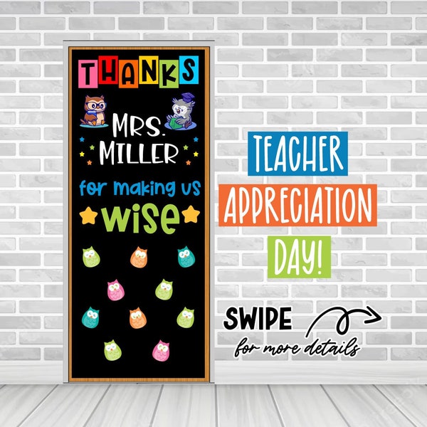 Owl Door Decoration - Etsy