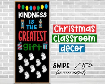 Classroom Door Décor Bulletin Board Letters Teacher Kindness - Etsy