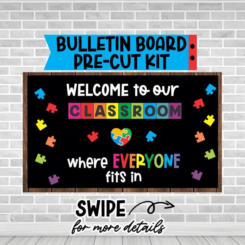 Autism Bulletin Board - Etsy