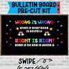 THE FUTURE OF the World Bulletin Board Kit Letters Classroom Decoration ...