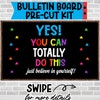 THE FUTURE OF the World Bulletin Board Kit Letters Classroom Decoration ...
