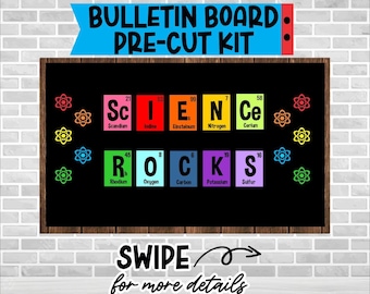 Chemistry Bulletin Board Letters - Etsy