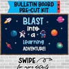 BELIEVE IN YOURSELF Bulletin Board Kit Letters Classroom Decoration ...