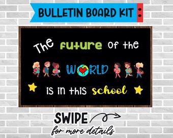 BELIEVE IN YOURSELF Bulletin Board Kit Letters Classroom Decoration ...