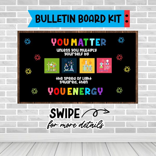 Science Bulletin Board - Etsy