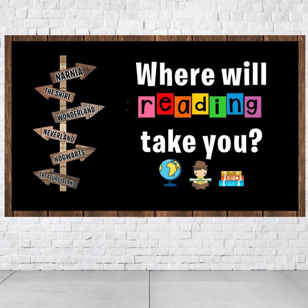 Bulletin Board Reading - Etsy