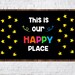 HAPPY PLACE Bulletin Board Letter Classroom Decoration Teacher - Etsy