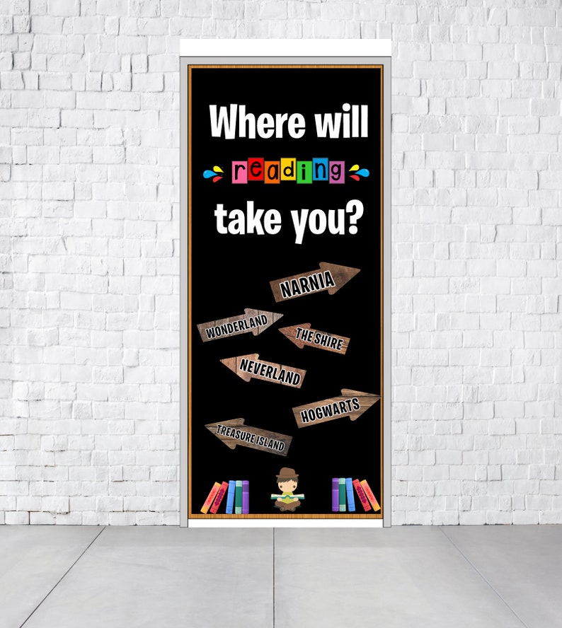 READING Bulletin Board Letters Classroom Decoration Teacher - Etsy