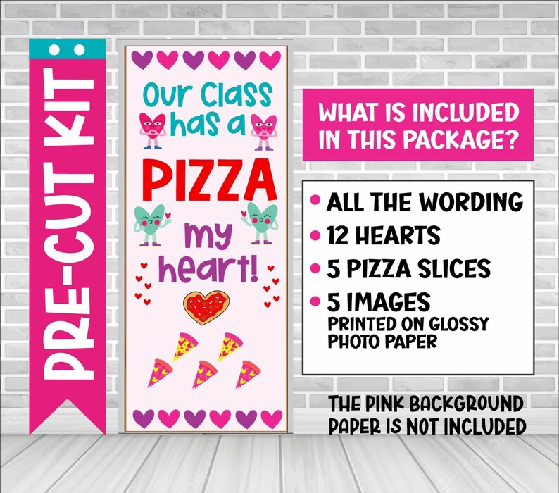 Valentine's Bulletin Board Kit | February Classroom Door Decor | Pre ...