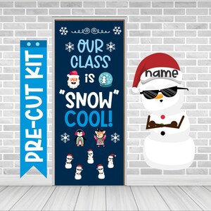Christmas Bulletin Board Kit | Precut Holiday School Decor | Bulletin ...