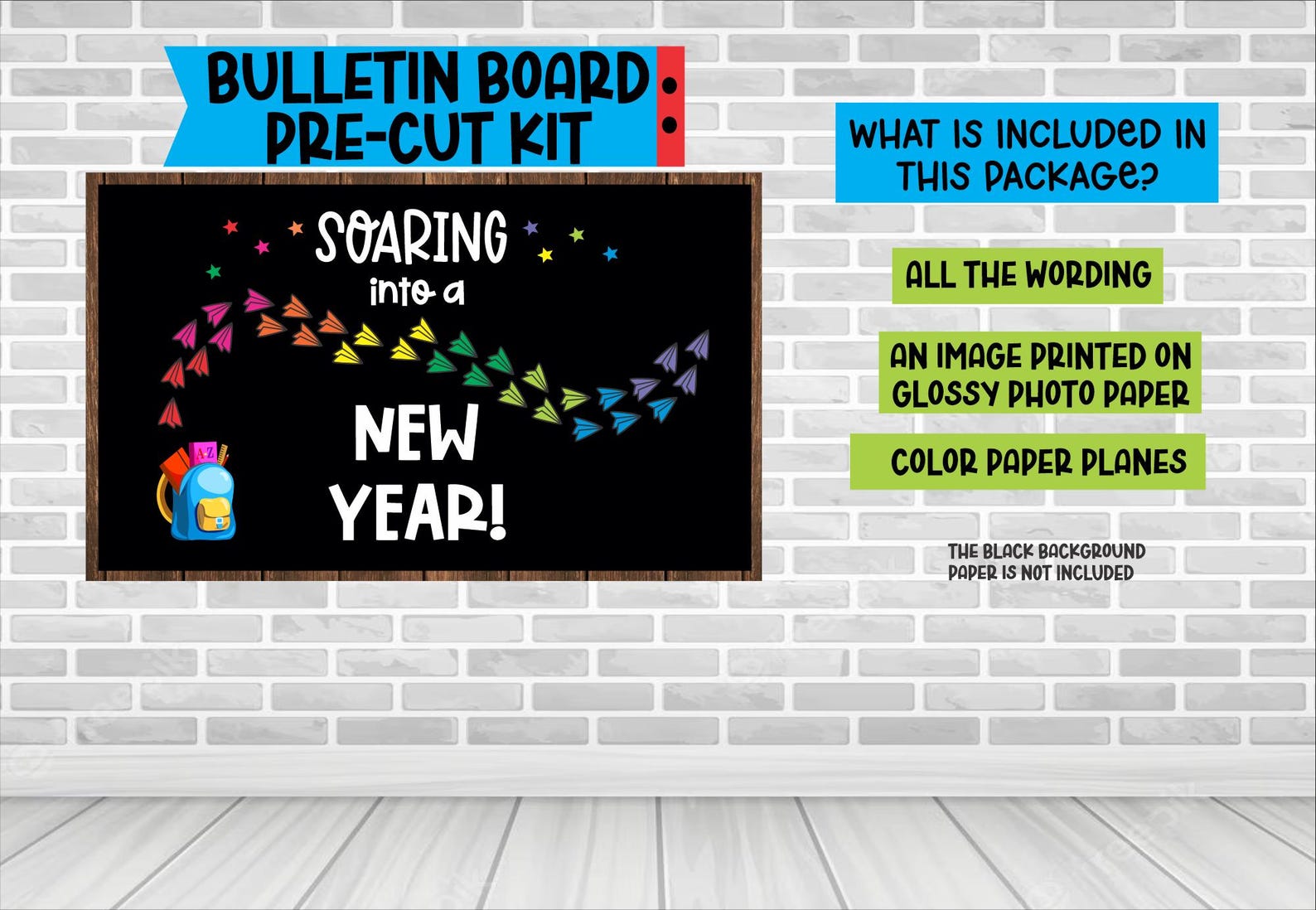 Soaring New Year School Bulletin Board Kit: Classroom Decoration - Etsy