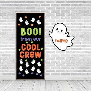 COOL CREW Halloween Bulletin Board Halloween School Door Decor - Etsy