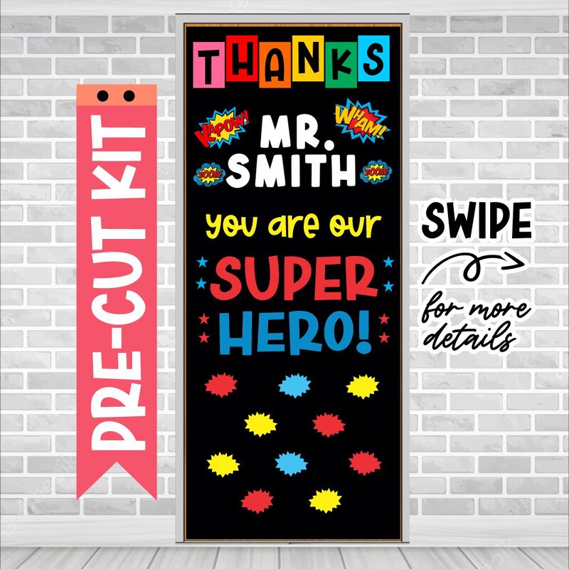 Superhero Classroom Decor - Etsy