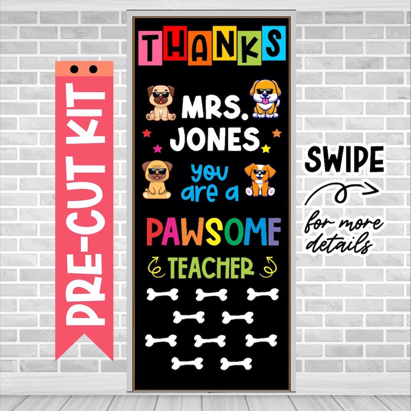 Dog Paw Door Hanger - Etsy