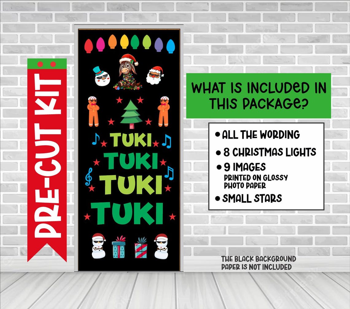 Christmas Bulletin Board Kit | Precut Holiday School Decor | Bulletin ...