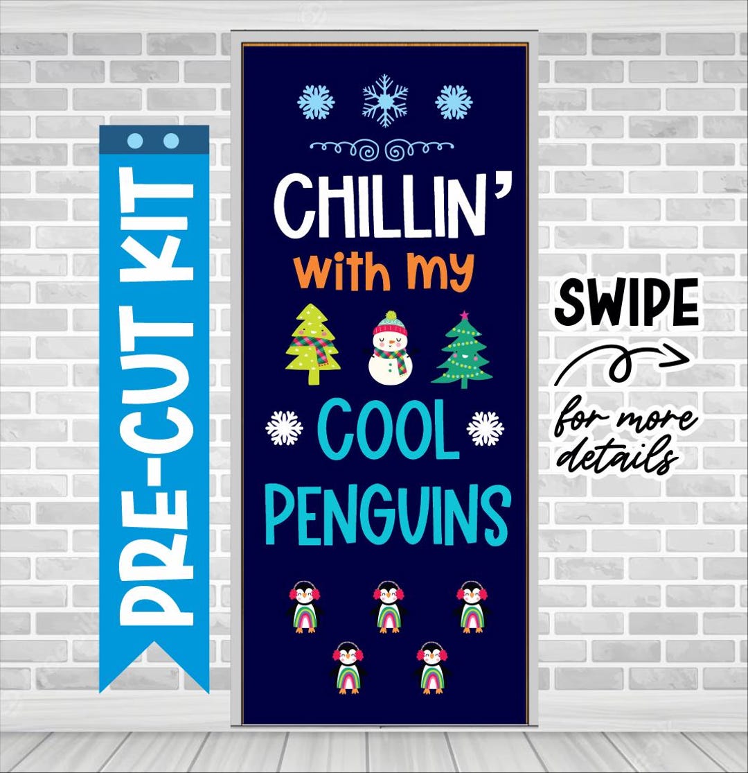 Christmas Classroom Bulletin Board Set Door Decoration | Precut ...