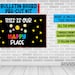 HAPPY PLACE Bulletin Board Letter Classroom Decoration Teacher Bulletin ...