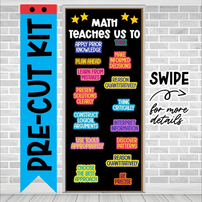 Math Door Decor - Etsy